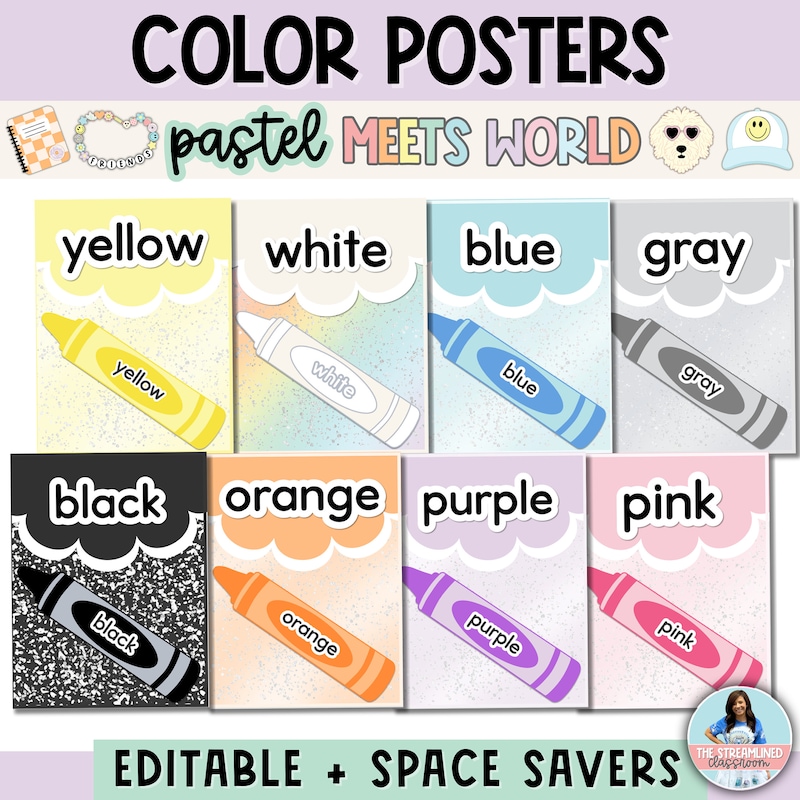 Pastel Colors - Etsy