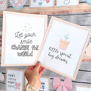 Motivational Quotes Bulletin Board Kit or Classroom Door Decor ...