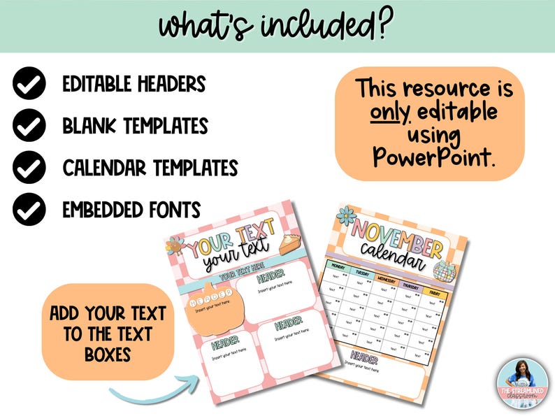 November Newsletter Template - Monthly or Weekly Editable Classroom ...