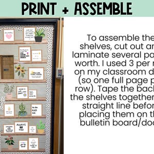 Motivational Quotes Bulletin Board Kit or Classroom Door Decor ...