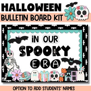 Halloween Bulletin Board Kit - October Classroom Decor Idea - in Our ...