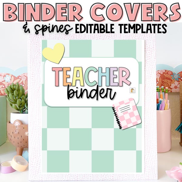 Cute Binders - Etsy