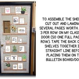 Motivational Quotes Bulletin Board Kit or Classroom Door Decor ...