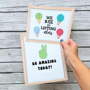 Motivational Quotes Bulletin Board Kit or Classroom Door - Editable ...