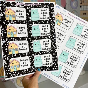 Folder Covers for Student Take Home Folders, Homework, Notebooks ...