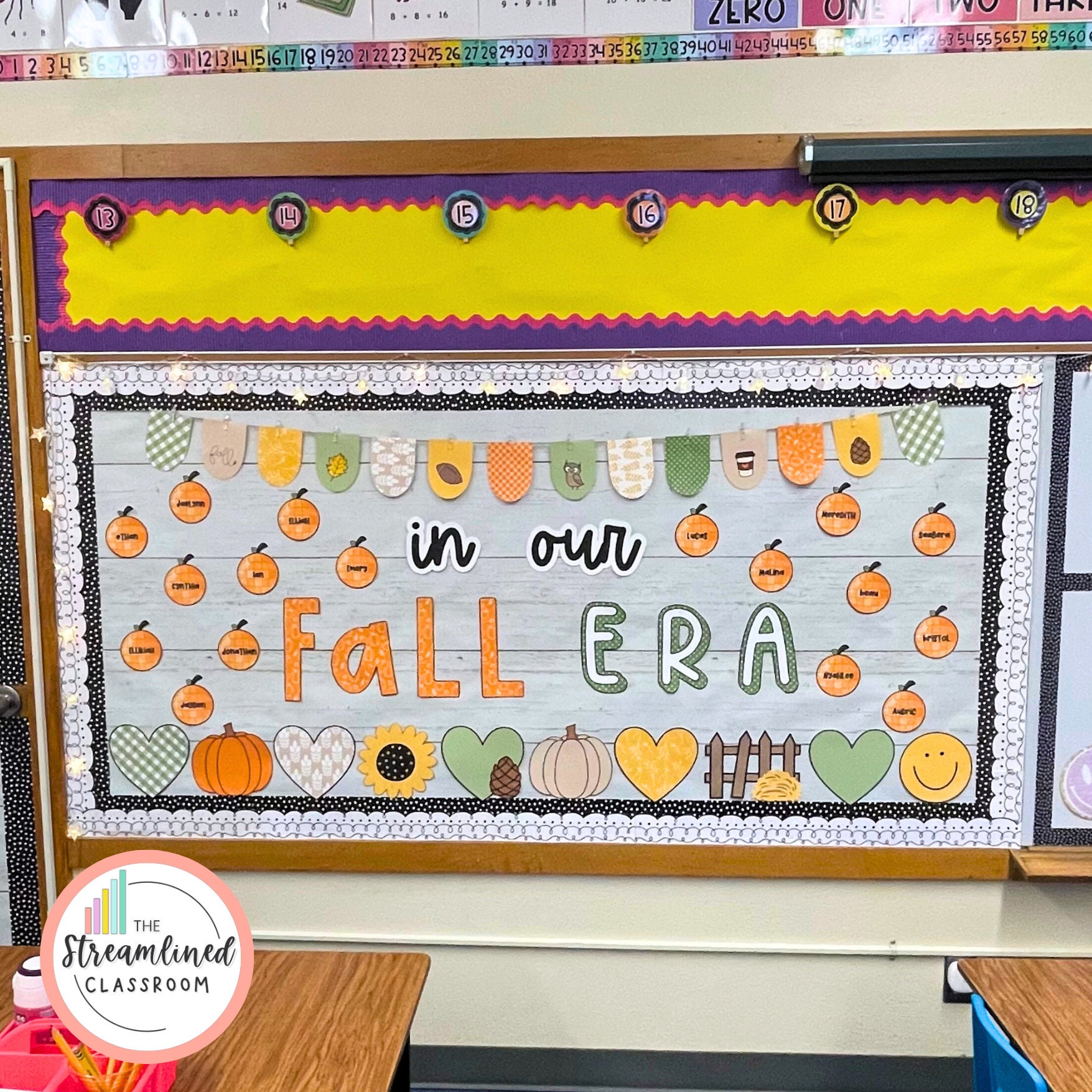 In Our Fall Era Bulletin Board Kit or Classroom Door Decoration ...