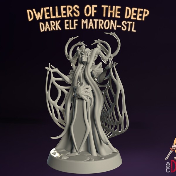 Dark Elf Stl Files - Etsy