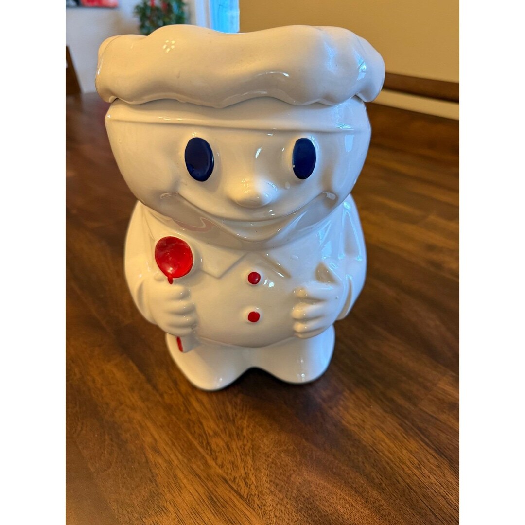 Vintage Mccoy Bobbie the Baker Doughboy Cookie Jar Ceramic USA 183 - Etsy