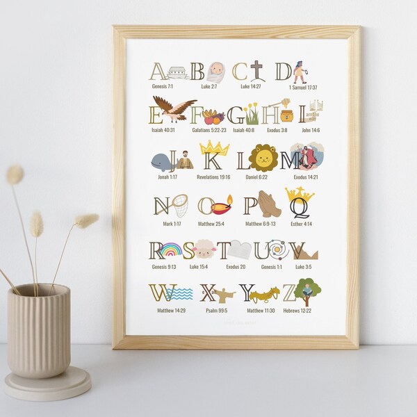 Bible Memory Verse Chart for Kids - Etsy