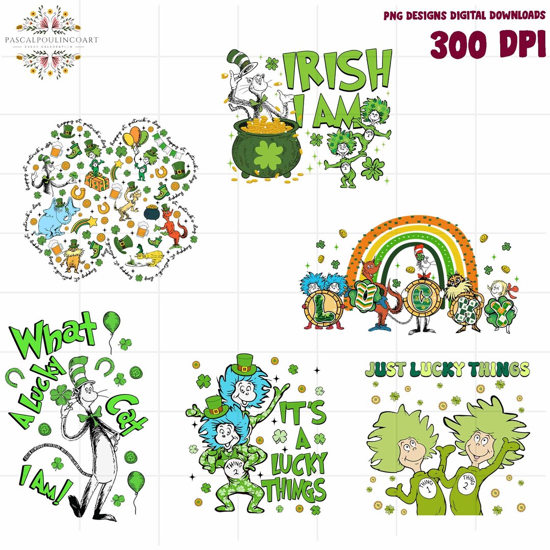 Dr Suess Png Bundle, Dr.suess Png Sublimation, Dr.suess Day Png, Dr ...