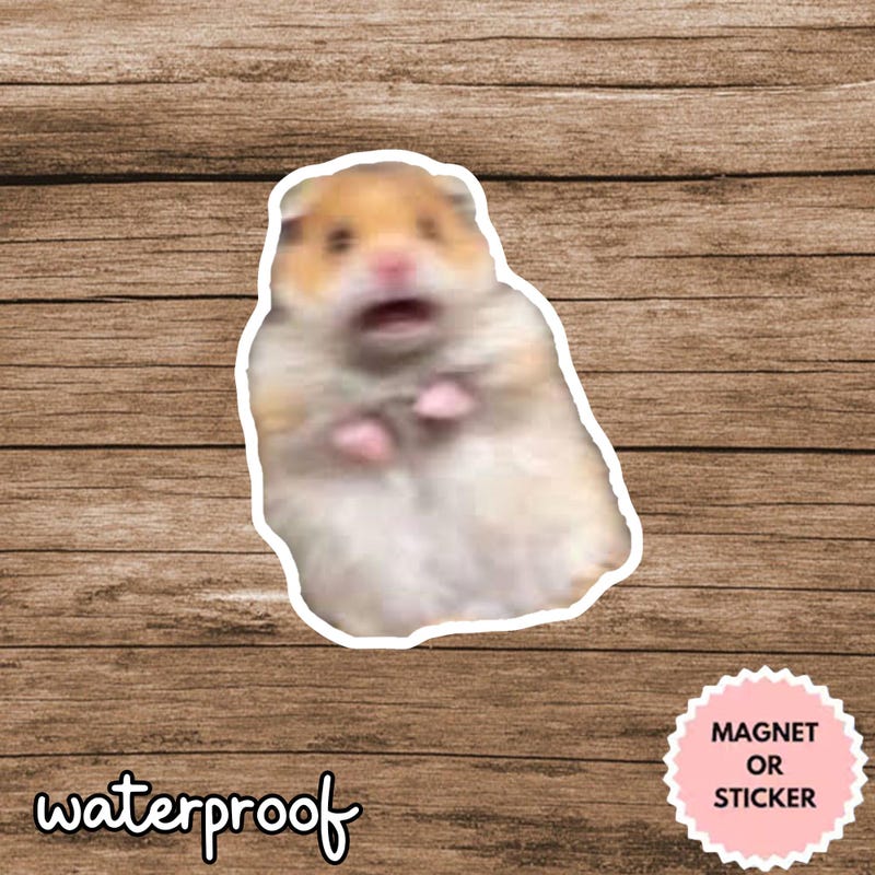 Hamster Meme Stickers - Etsy