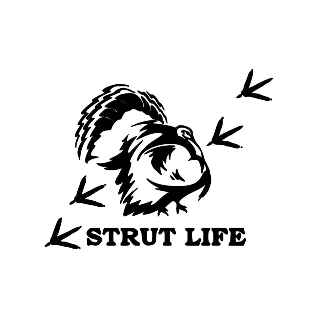 Strut Life Turkey Decal - Etsy