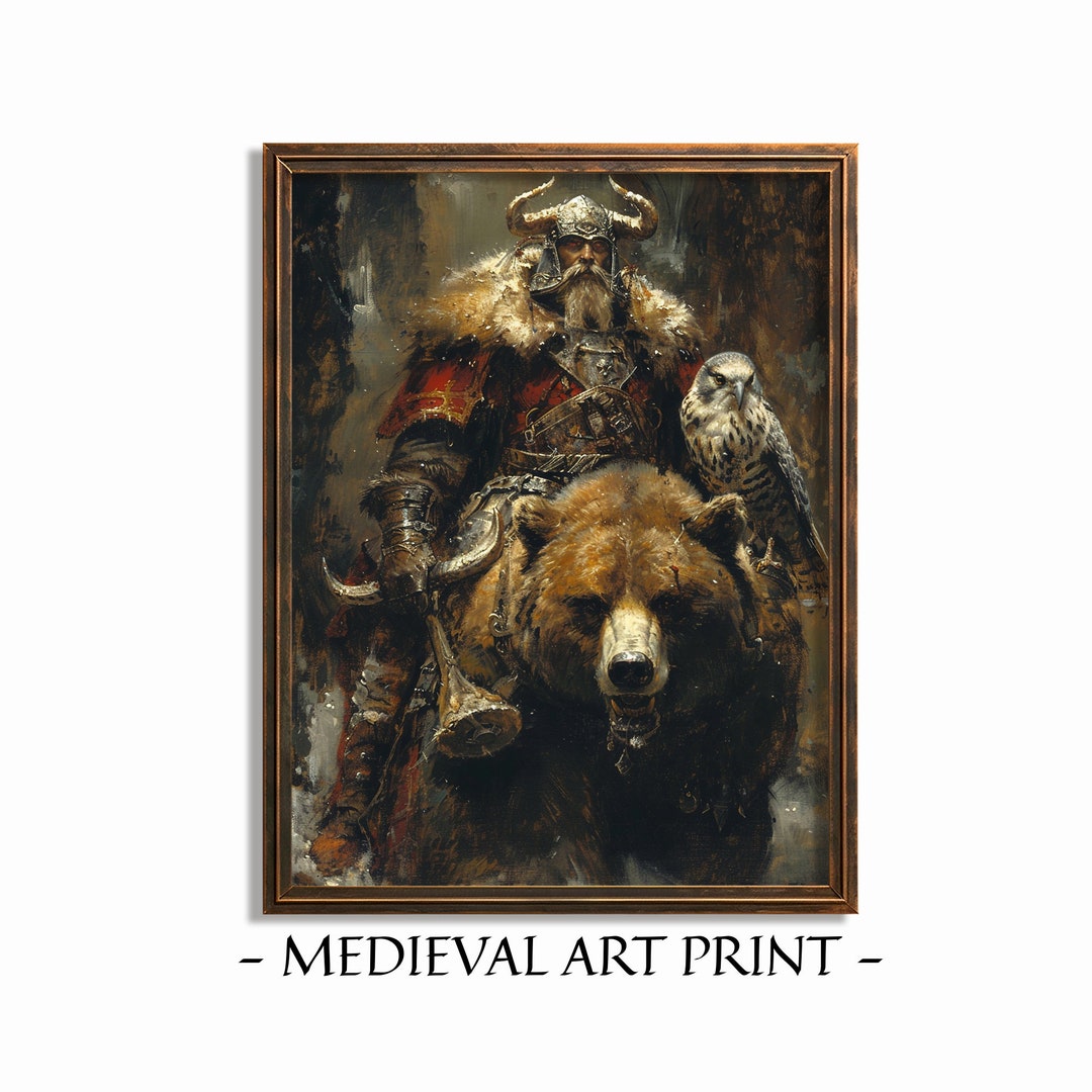 King Balaam Print, Dark Demon Balam Painting, Printable Digital Art ...