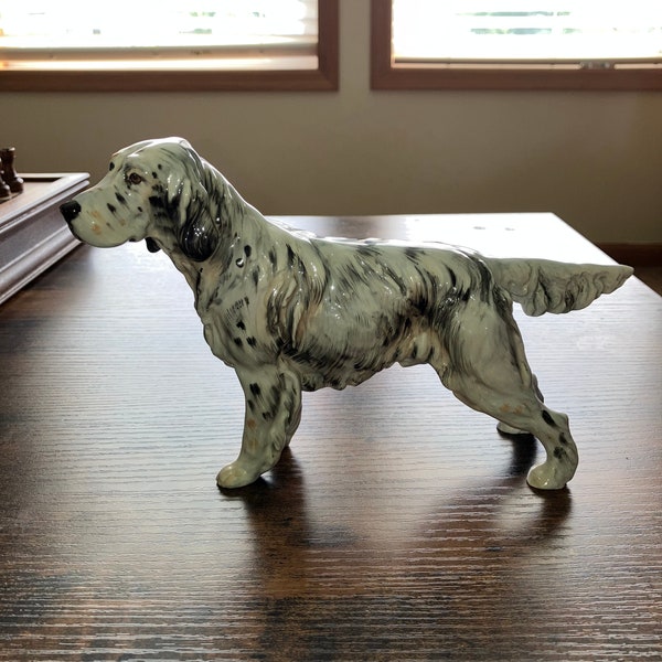 Royal Doulton Setter Dog Figurines - Etsy