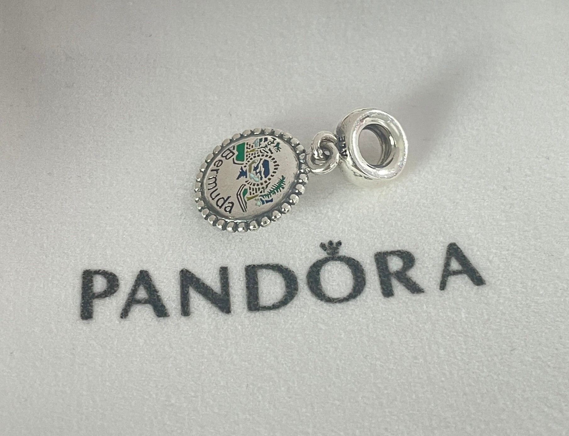 Pandora Exclusive Bermuda Dangle Charm Pendant S925 Sterling - Etsy