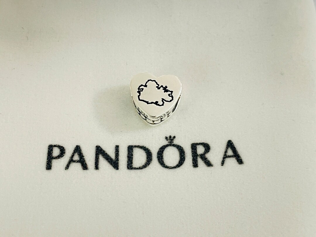 Authentic Pandora Antigua Sterling Silver Charm Exclusive Charm Pendant ...