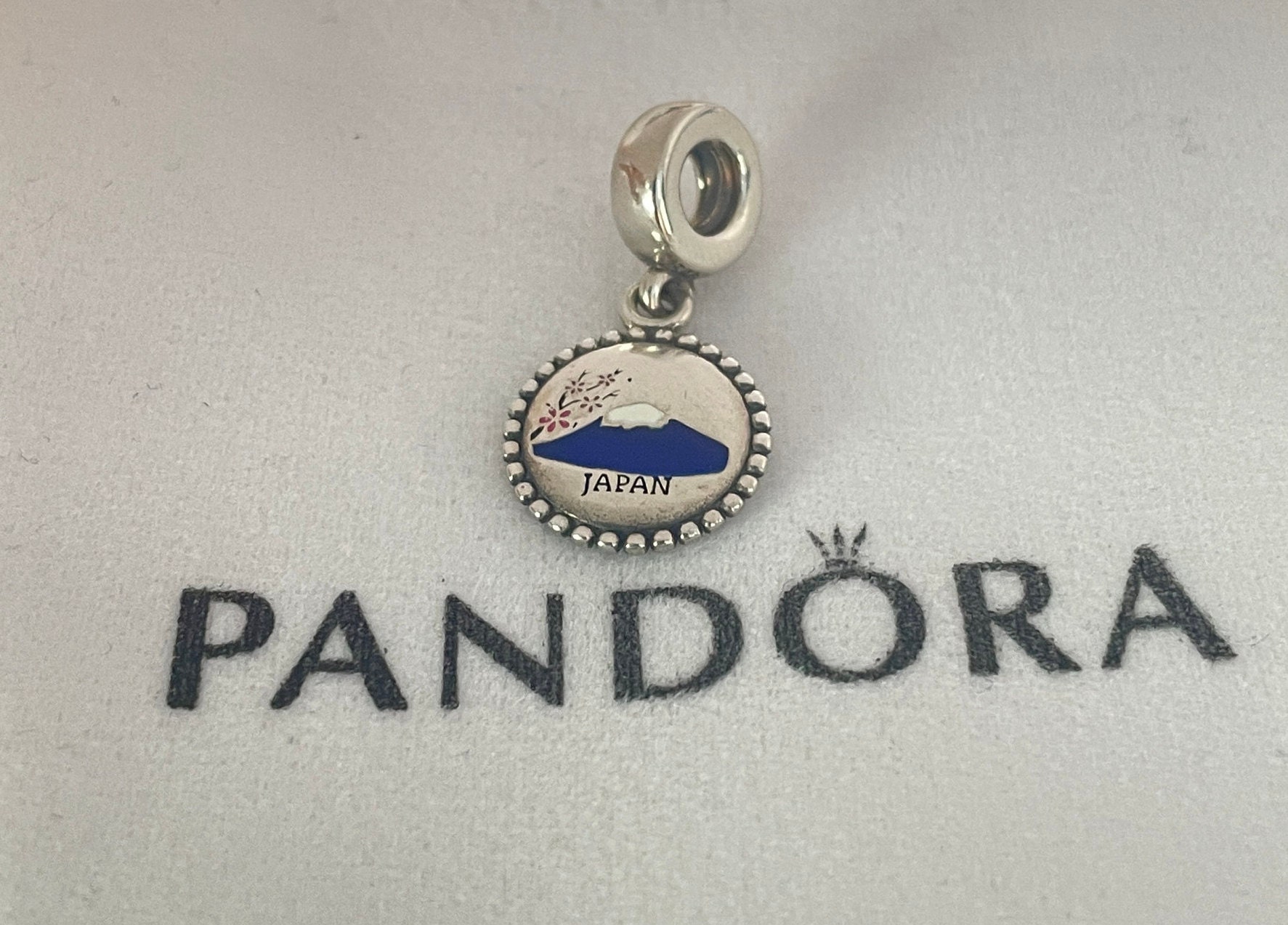 Pandora Japanese Cherry Blossoms Exclusive Charm Pendant S925 Sterling ...