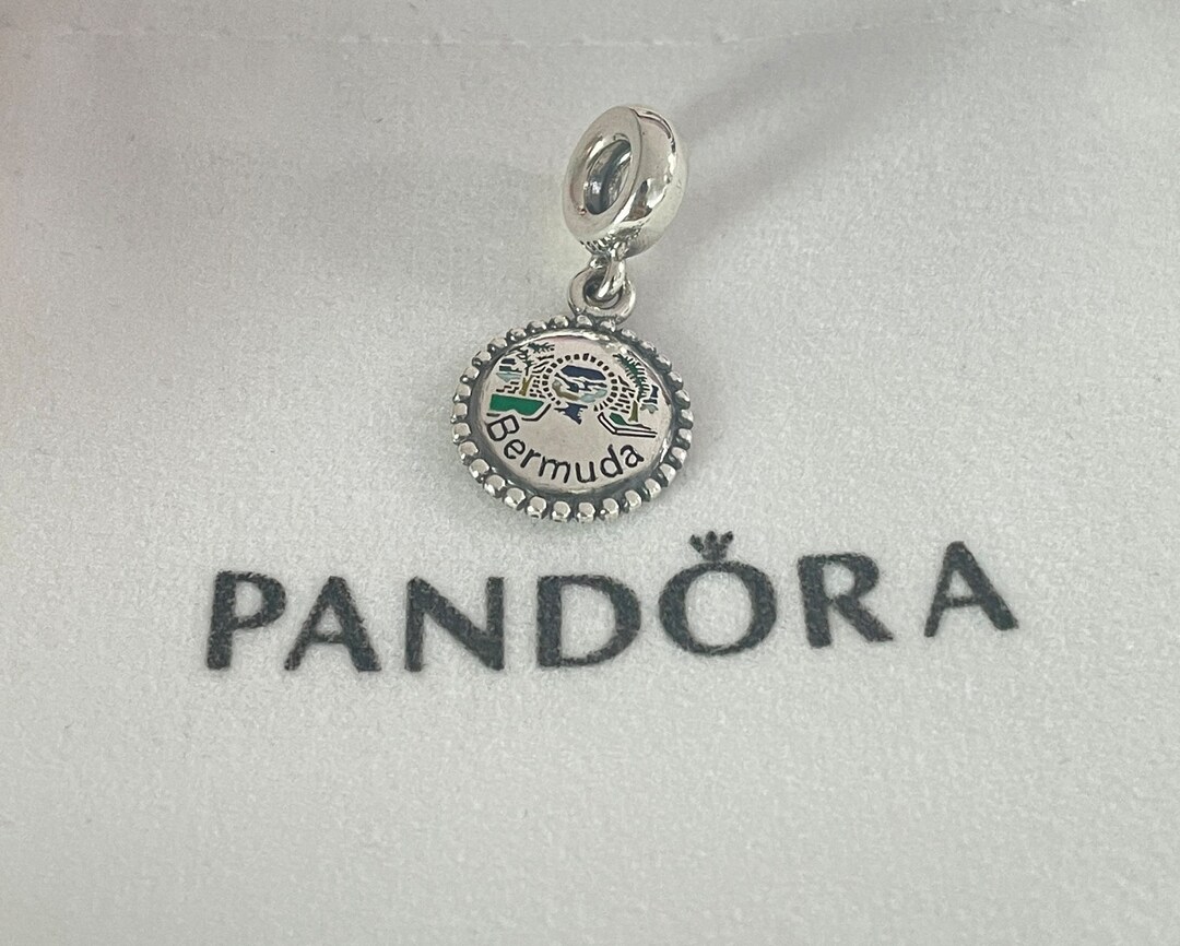 Pandora Exclusive Bermuda Dangle Charm Pendant S925 Sterling - Etsy