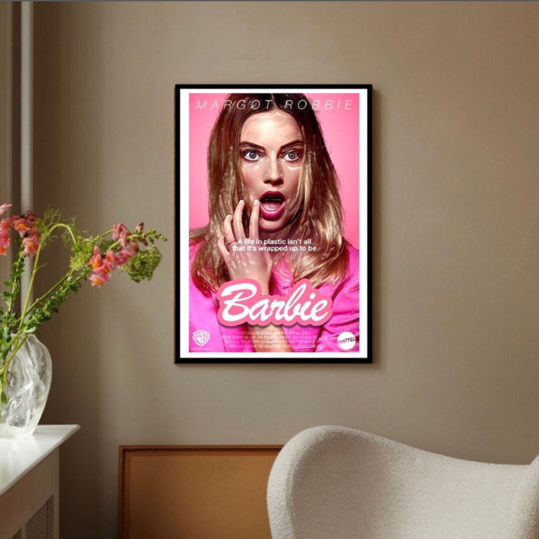 Barbie Poster Barbie Wall Art Barbie Wall Decor Barbie - Etsy