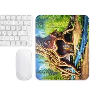 Seven Dwarfs' Cozy Tree House (king's Quest IV) Mouse Pad - Etsy