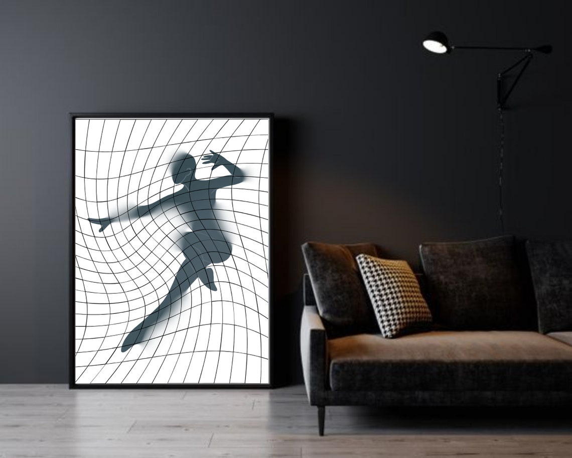 Set of 3 Line Art Prints, Digital Art, Minimalist Wall Art, Woman Line ...