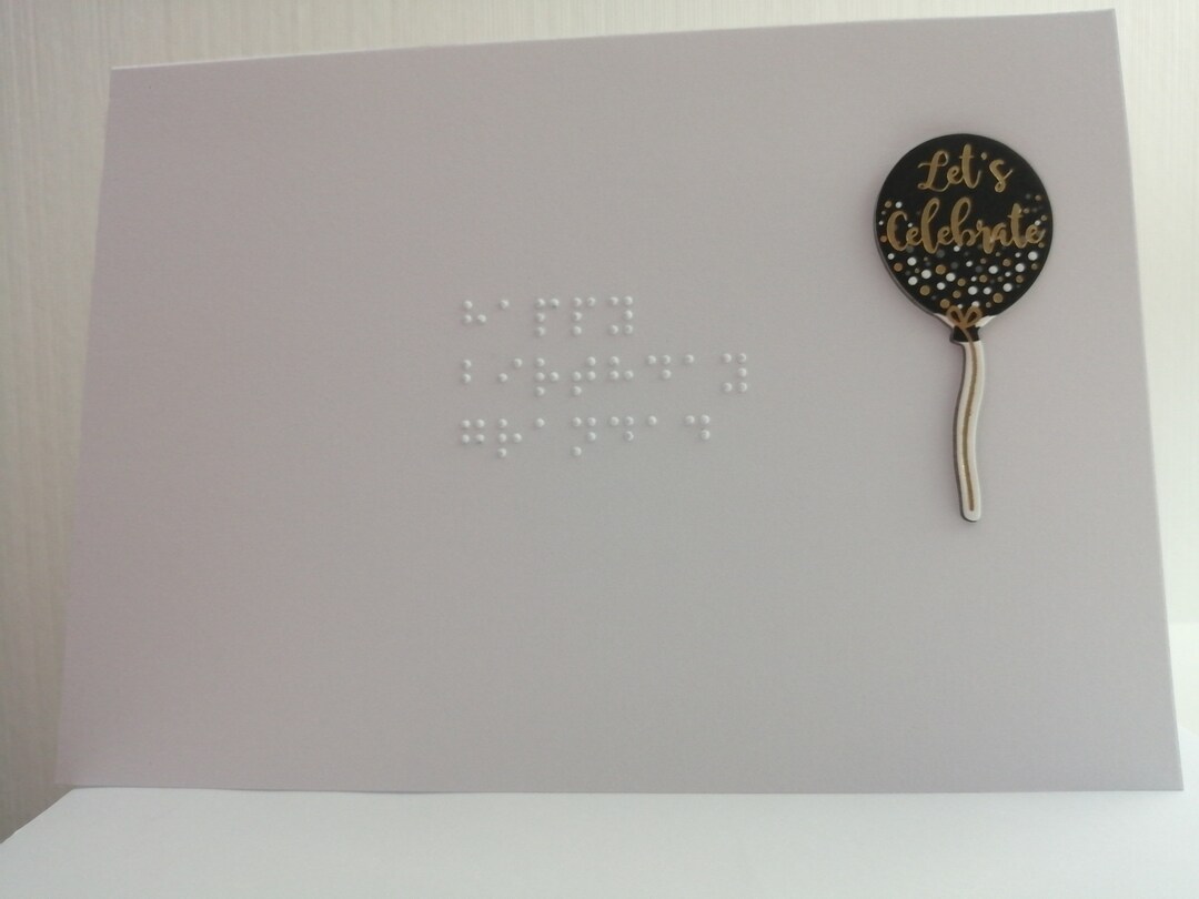 Braille Happy Birthday - Etsy