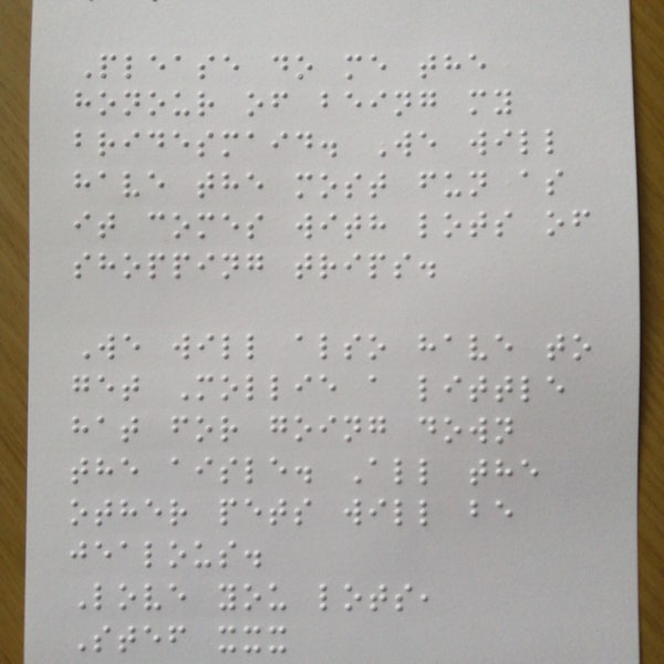 Braille - Etsy