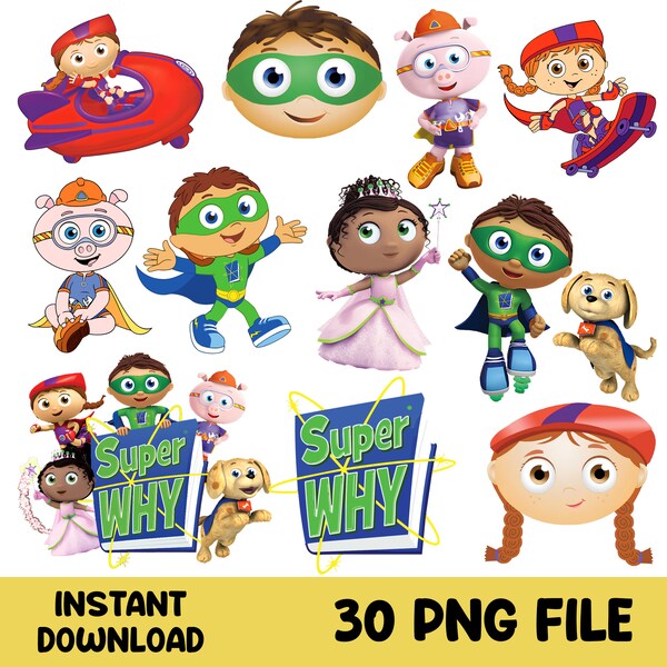 Super Why - Etsy