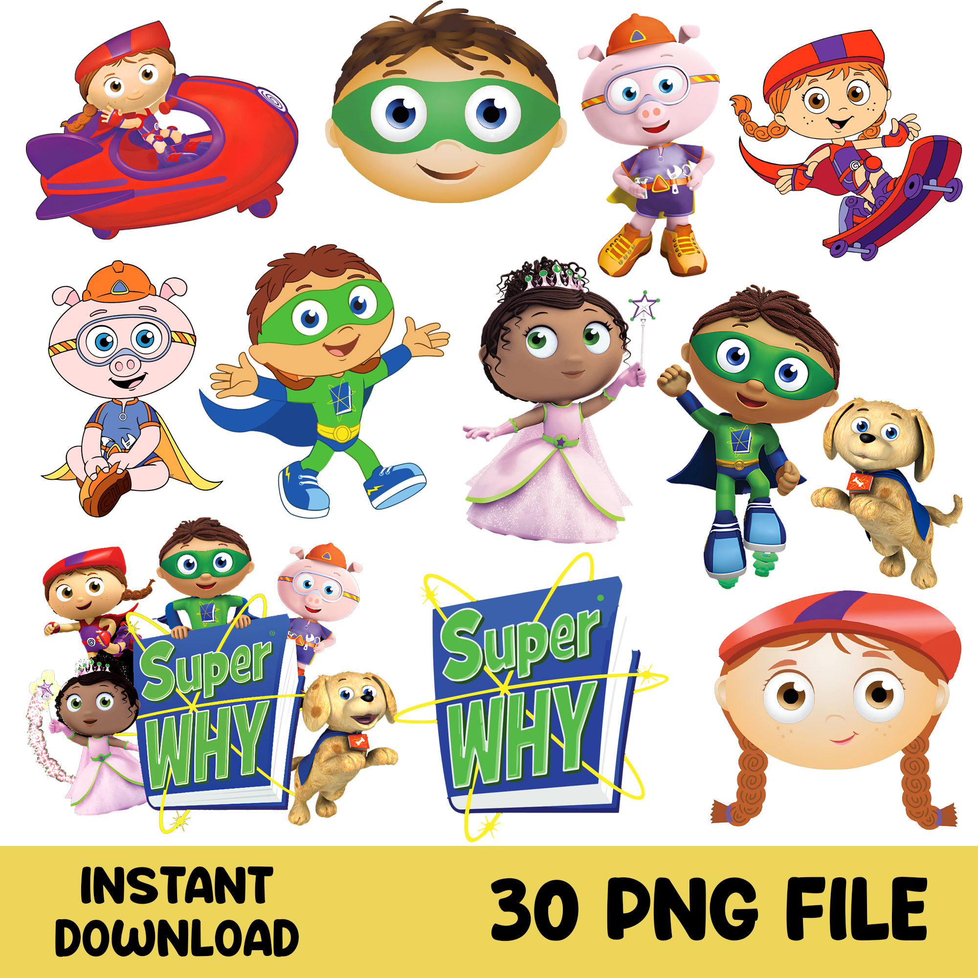 Super Why Characters