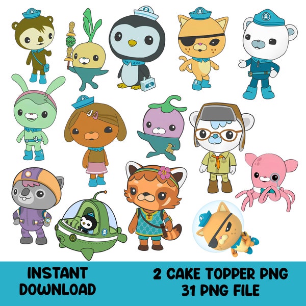 Octonauts - Etsy