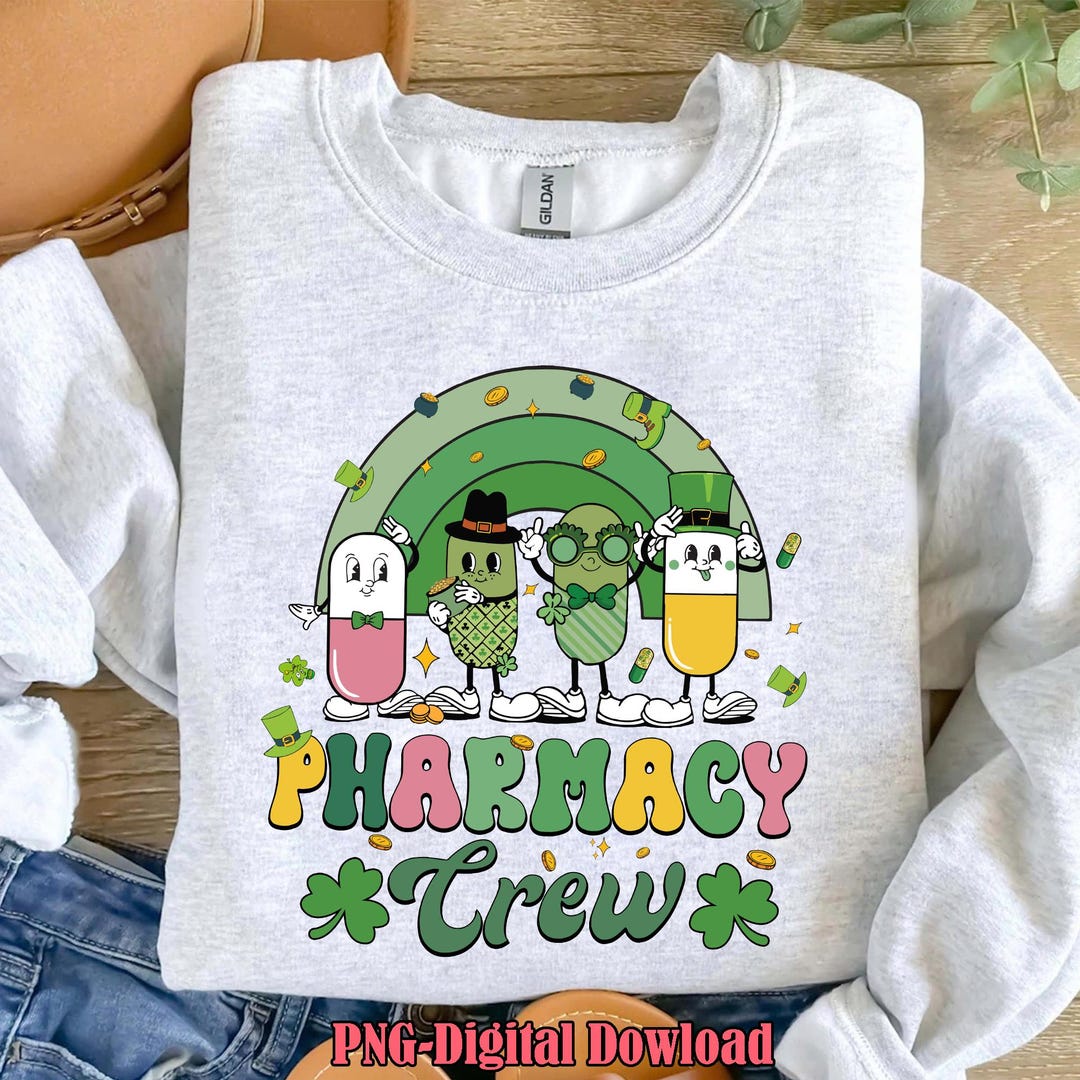 Pharmacy Crew St Patrick Day Png, Pharmacy Squad Patricks Day Png ...