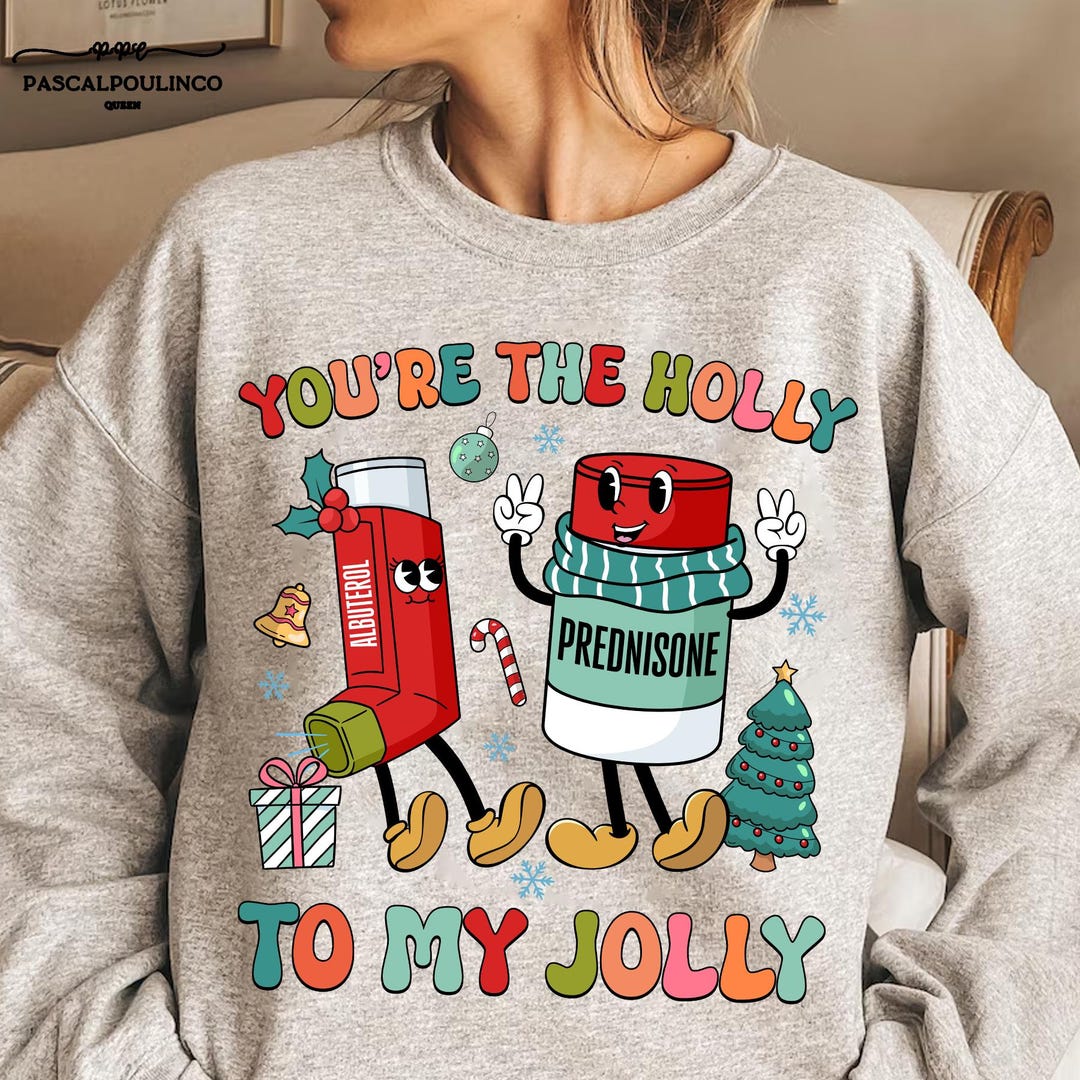 You’re the Holly to My Jolly Shirt, Funny RT Nurse Christmas Tee ...