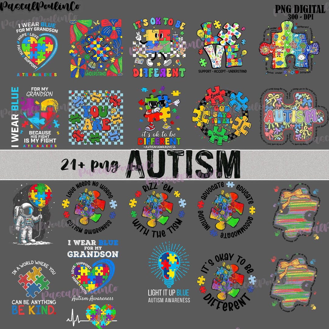 21+ Autism Advocate Dignity Equality PNG, Autism Awareness Sublimation ...