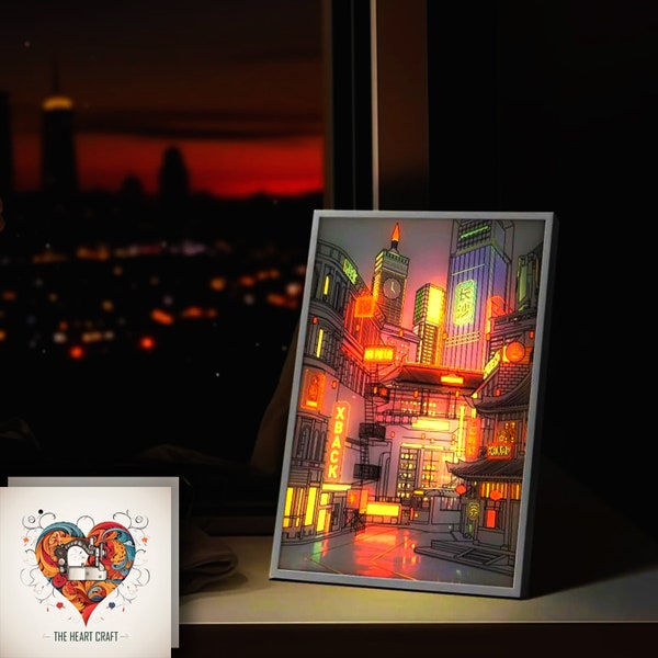 Anime Led Light Painting - Etsy