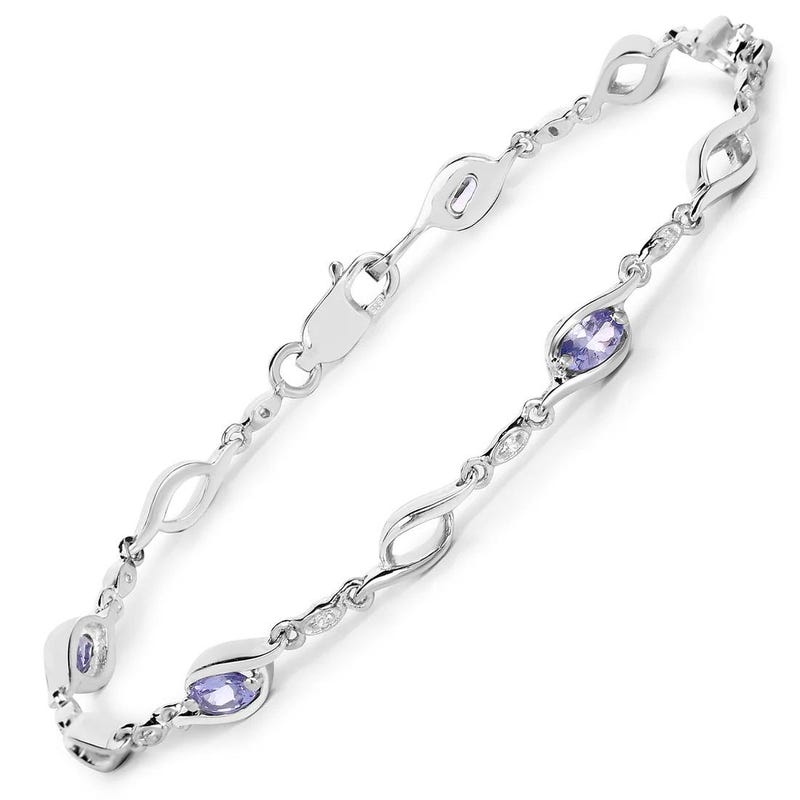 Tanzanite Bolo Bracelet - Etsy