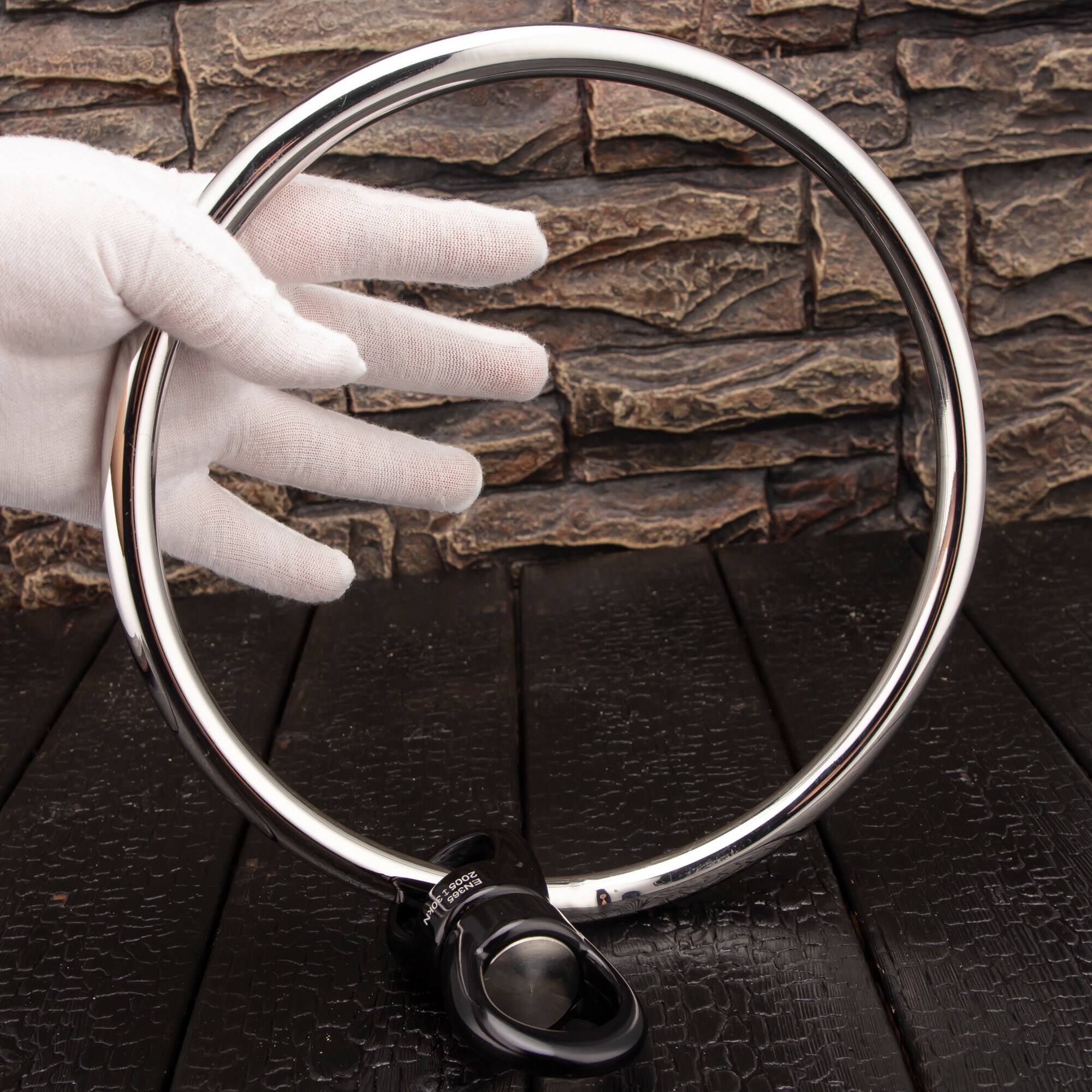 Stainless Steel-plated Steel BDSM Shibari Ring Plus: Perfect for Rope ...