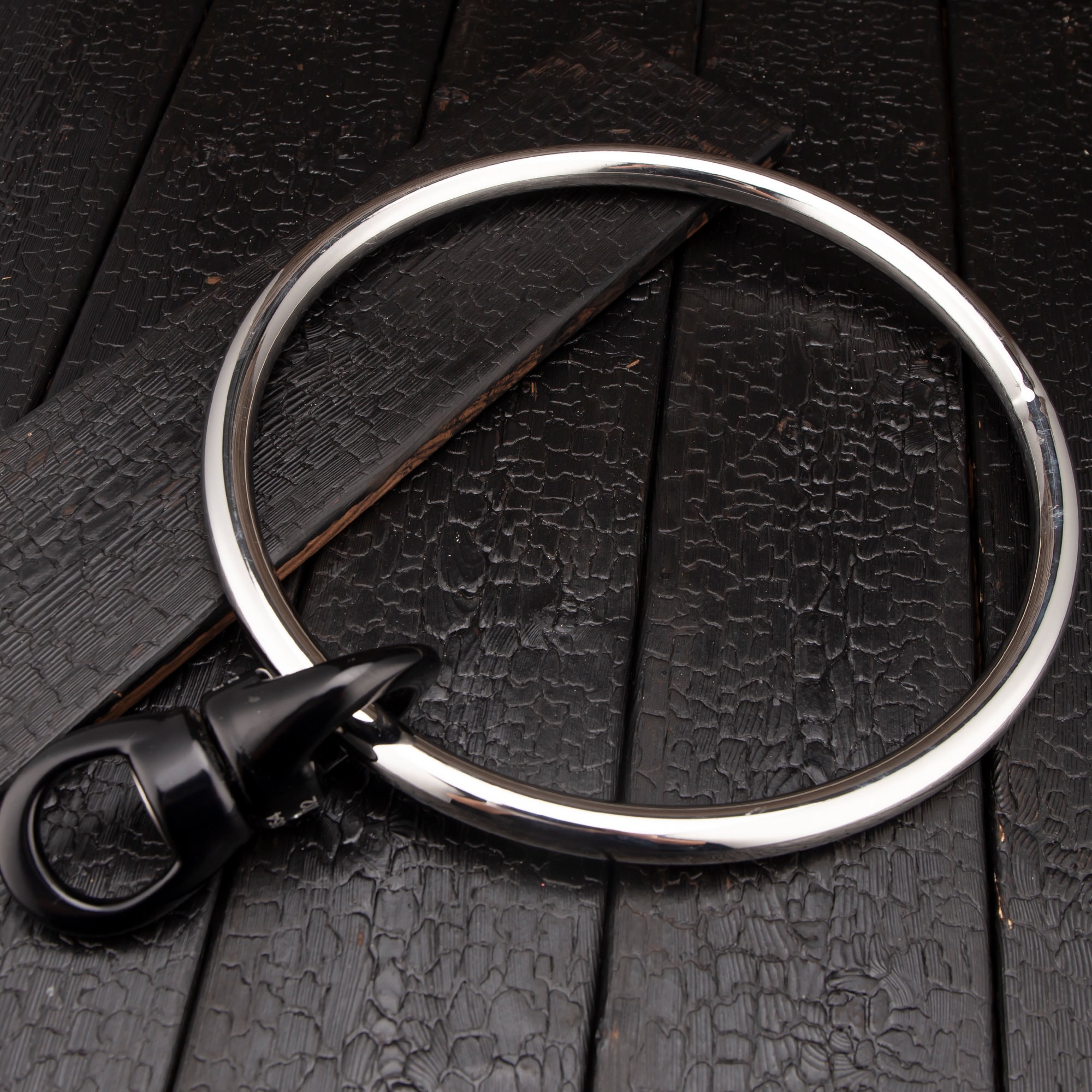 Stainless Steel-plated Steel BDSM Shibari Ring Plus: Perfect for Rope ...