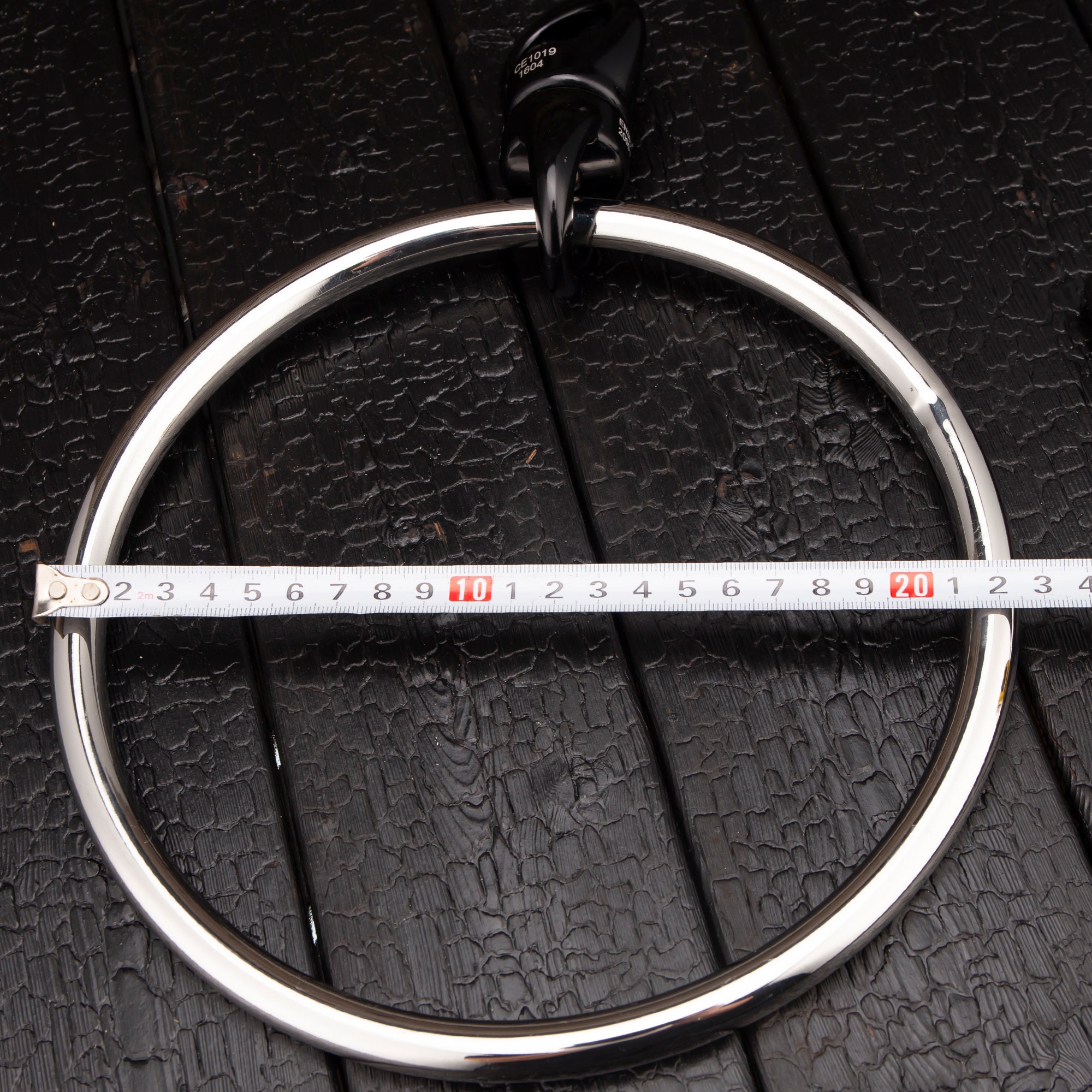 Stainless Steel-plated Steel BDSM Shibari Ring Plus: Perfect for Rope ...