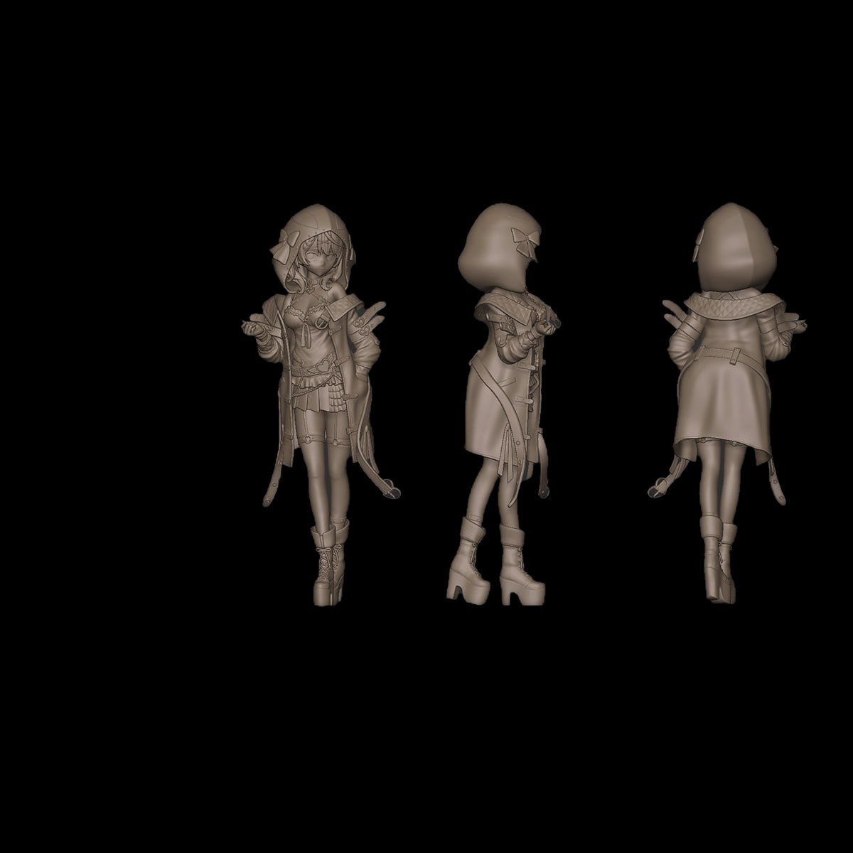 Sakamata 21 23Cm stl file,3DSTL Model,STL,3d printer model,3d printing ...