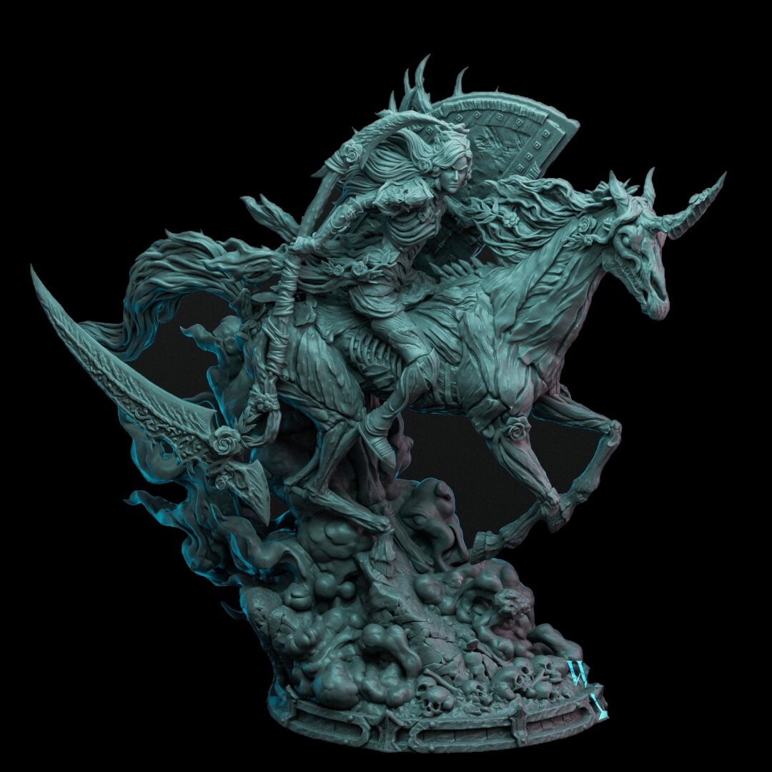 Persephone 3D Printing STL File for Resin Printers and Filament Printer ...