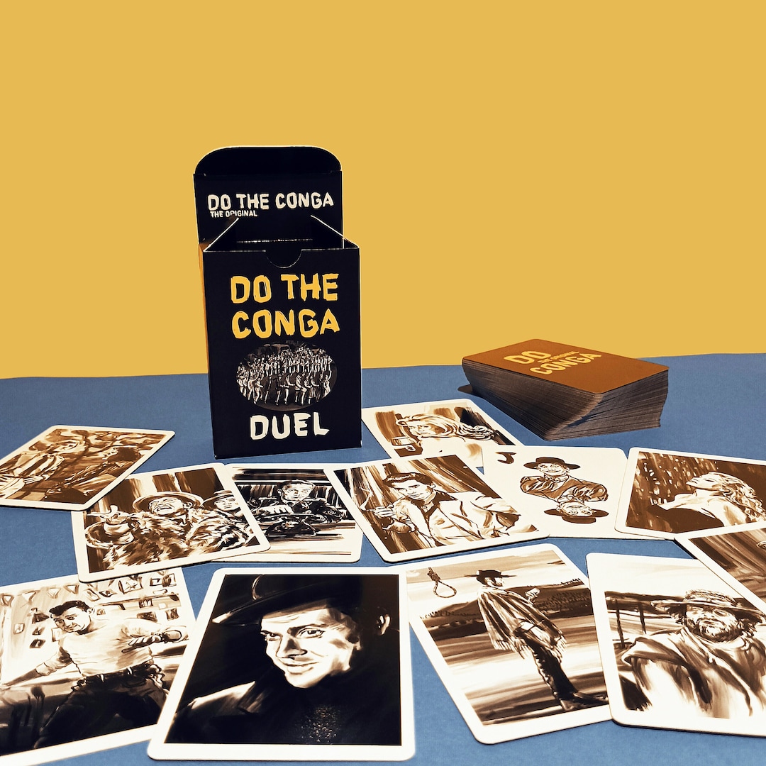 DO THE CONGA Duel Cinema Board Game 2 Players - Etsy
