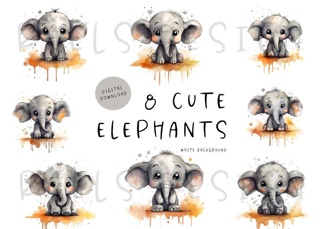 Elephant, Elephants, Clipart, Elephants Cliparts, Png, Cute Elephants ...