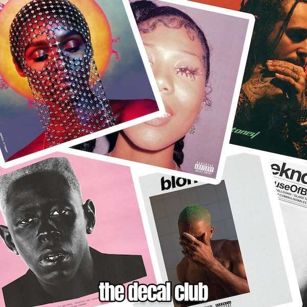 Album Cover Art Stickers - Etsy