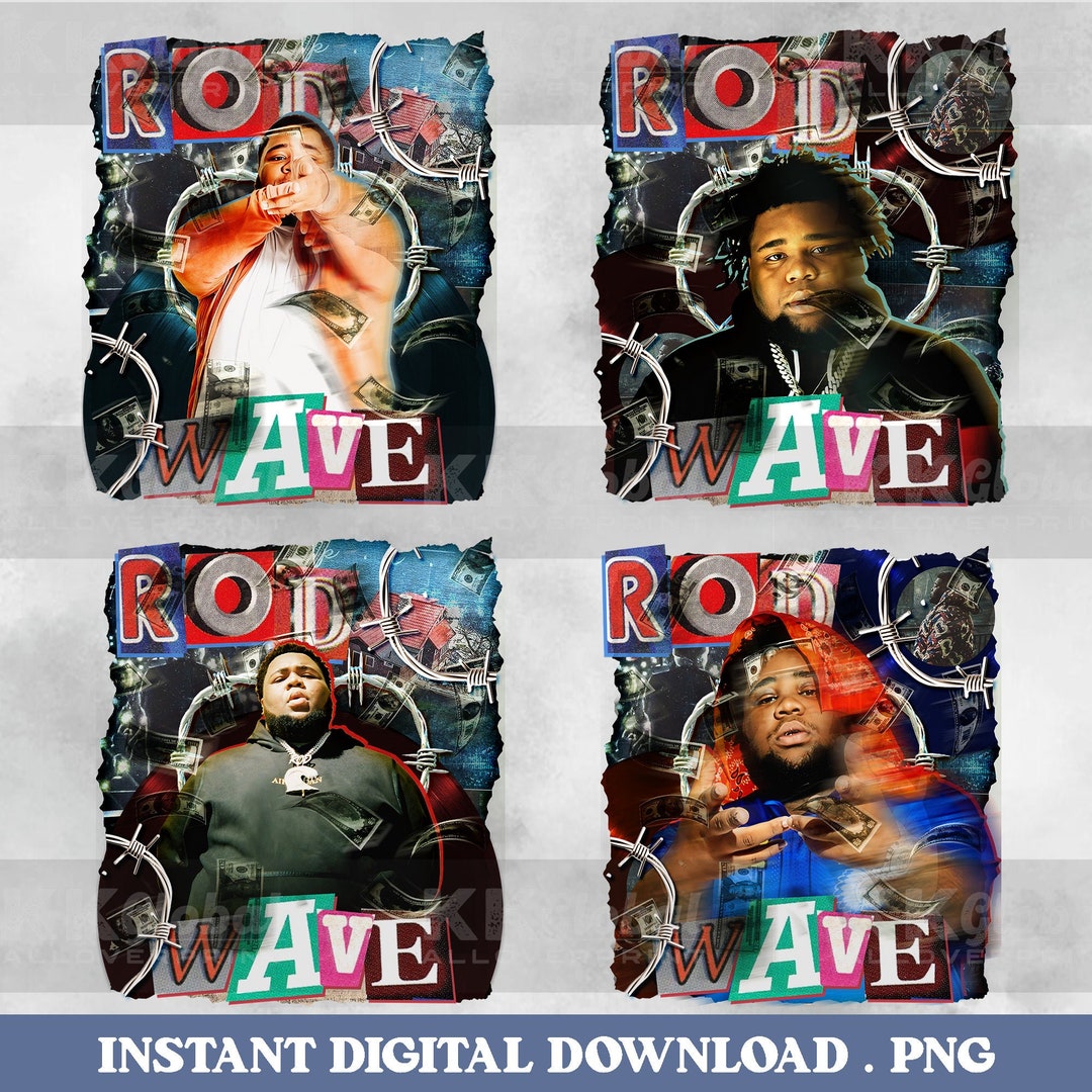 Rod Wave Png Ready to Print Bundle 4 Rod Wave Graphic Png - Etsy Australia