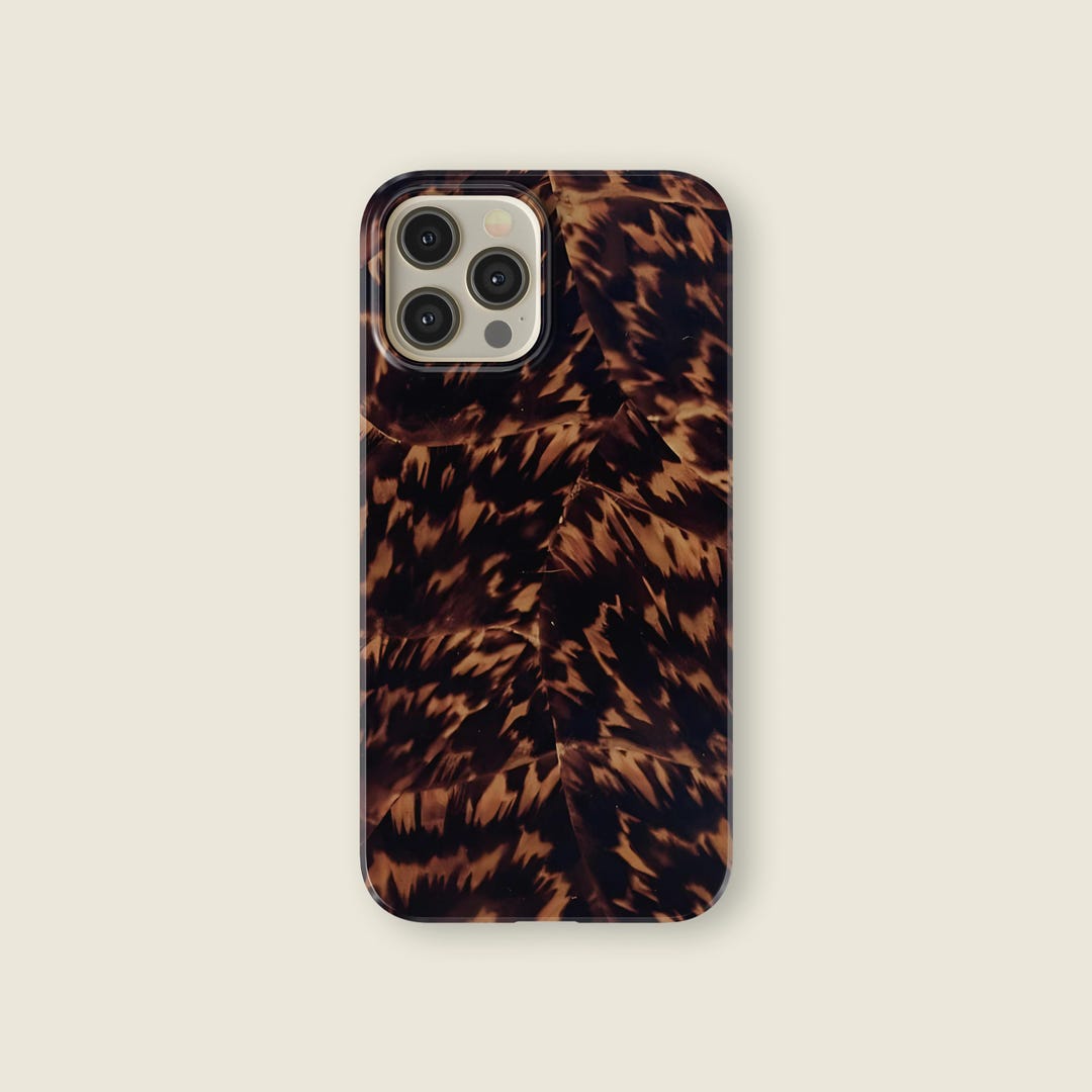 Magsafe Tortoiseshell Poster Print Phone Case Animal Print Vintage ...