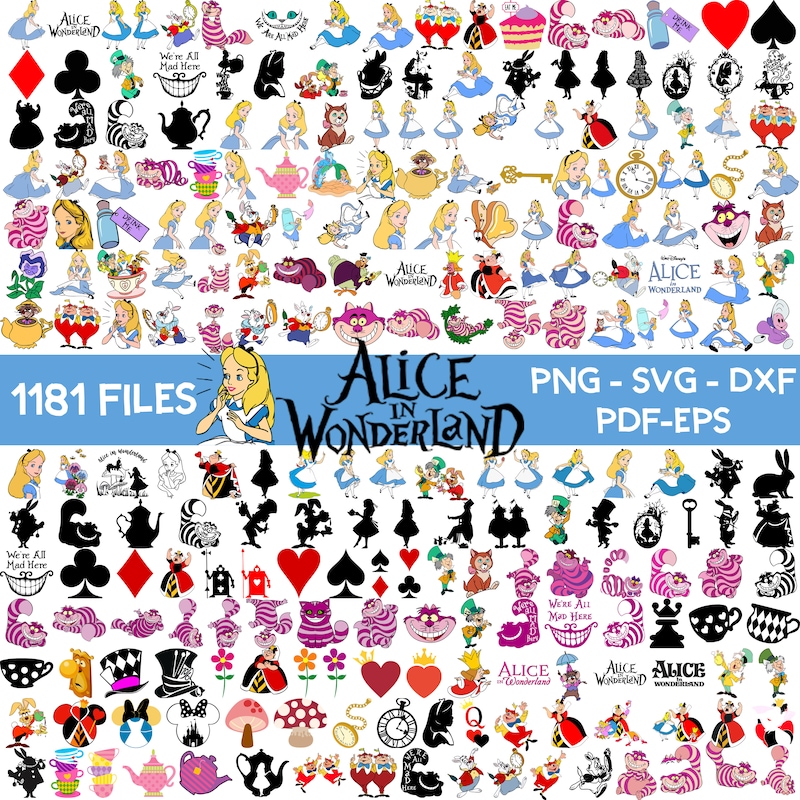 Alice in Wonderland Decor - Etsy UK