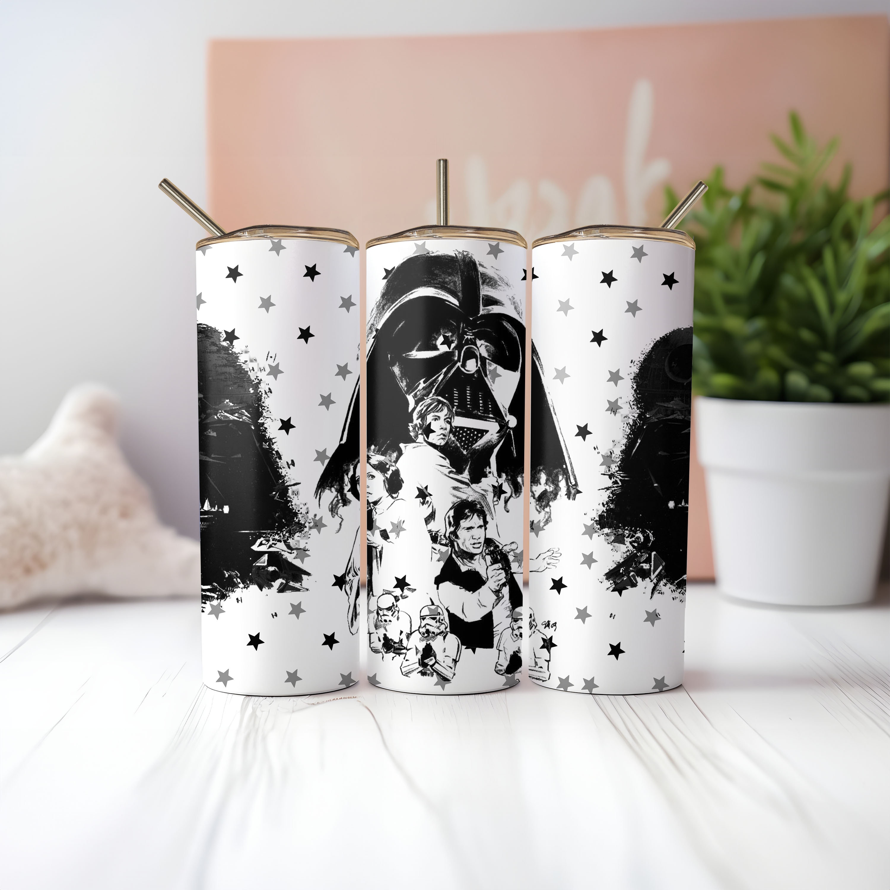 25 Files Star Wars Tumbler Wrap Bundle, Star Wars Sublimation Designs ...