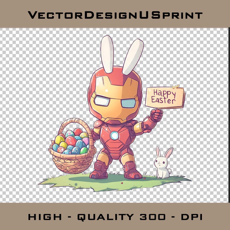 Easter Day Superhero Png, Hero Easter Png, Happy Easter Day Png, Funny ...