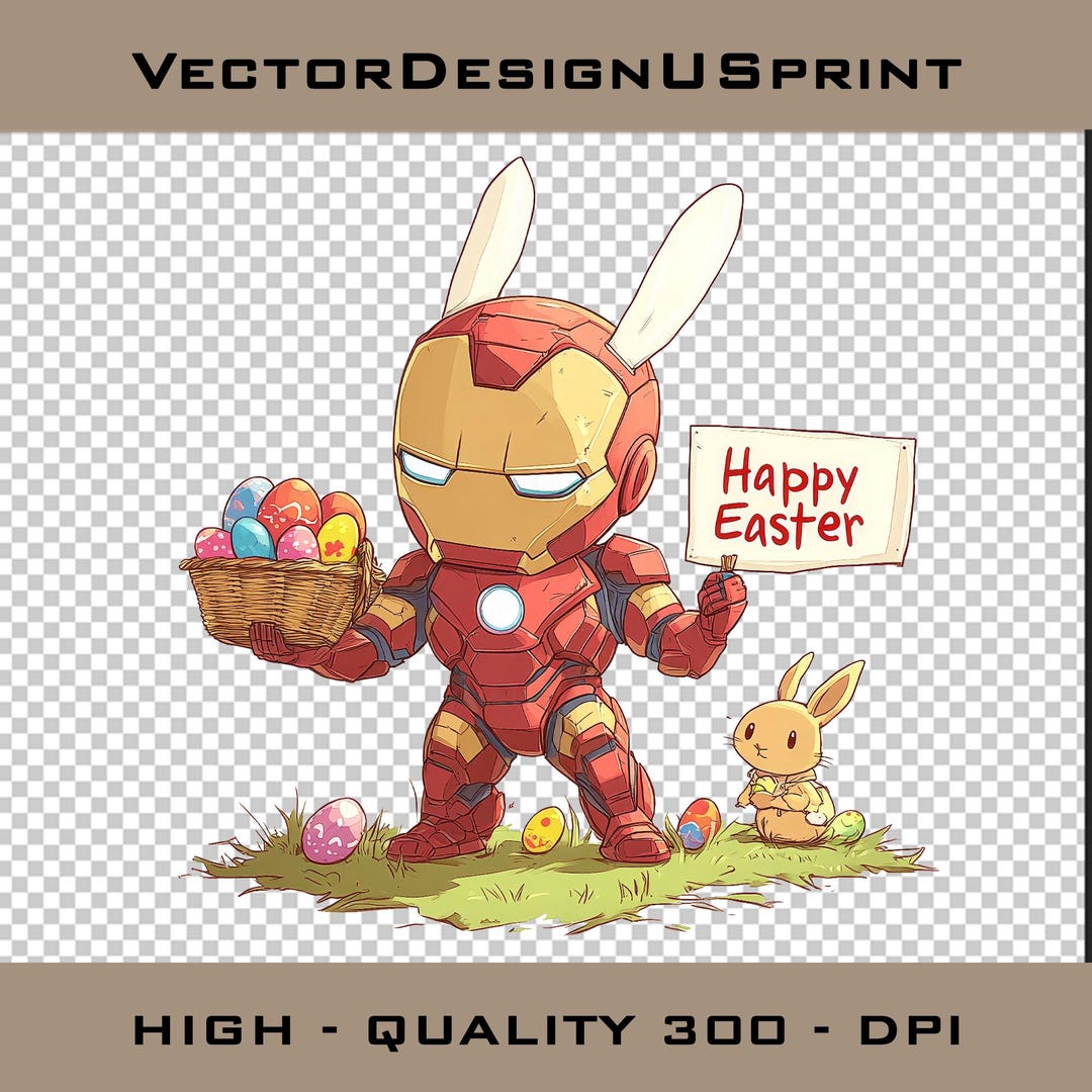 Easter Day Superhero Png, Hero Easter Png, Happy Easter Day Png, Funny ...
