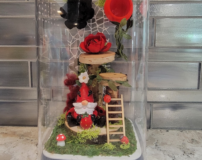 Ladybug Gnome Spider Enclosure - Etsy